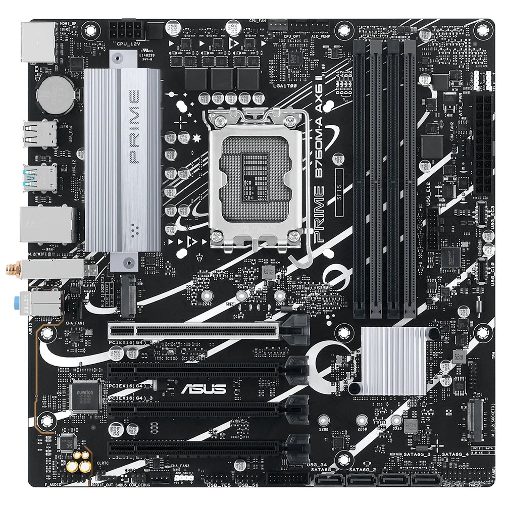 ASUS PRIME X870-P WIFI DDR5 – BOARD SOCKET AM5 - Dot Technology.co